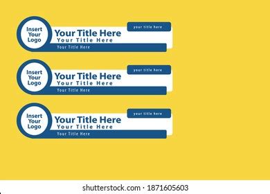 Simple Title Bar Your Design Stock Vector Royalty Free 1871605603 Shutterstock