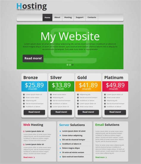 39 Best Web Hosting Website Templates And Themes Free And Premium Templates