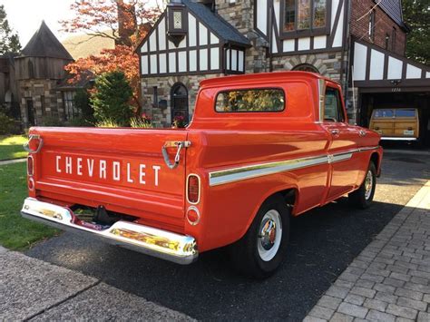 1965 C10 Fleet Side Shortbed Vintage Truck Chevrolet Wagon