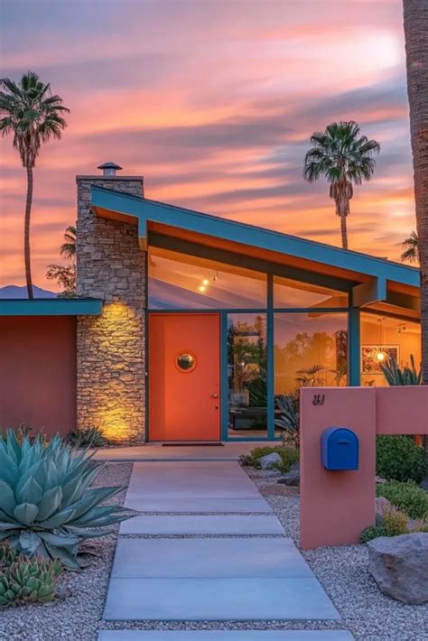 Mid Century Modern Homes Exterior Timeless Design With Enduring Appeal