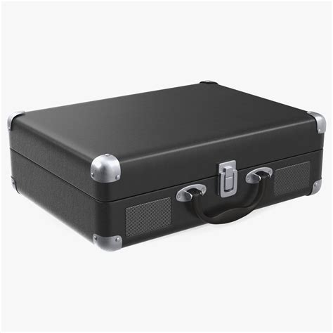 Turntable Player Vinyl Record Player Closed 3d Model 39 3ds Blend C4d Fbx Max Ma Lxo