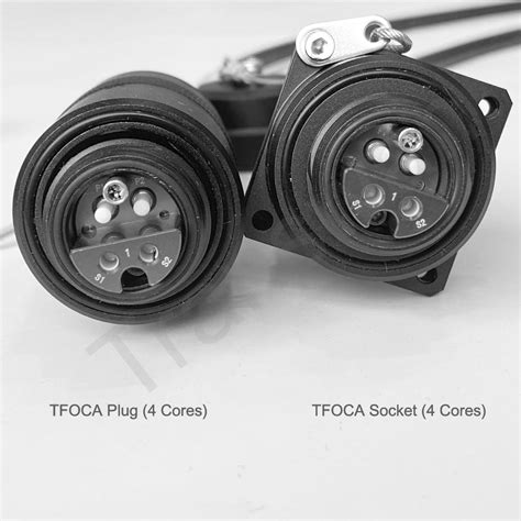 Tactical Fiber Optic Connector Assemblies Tfoca Fully Compatible M835 Transwan