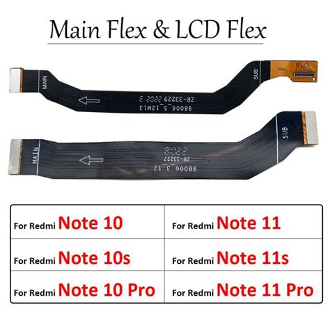 Pcs New Main FPC LCD Display Connect Mainboard Main Board Flex Cable For Xiaomi Redmi Note
