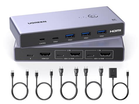Ugreen K Hdmi Kvm Switch With Usb Desertcart INDIA