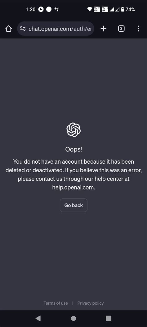 My Account Seems To Have Been Deleted Or Deactivated Can Someone Help Me Community OpenAI