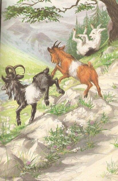 The Three Billy Goats Gruff Beautiful Grass On The Other Side Wild
