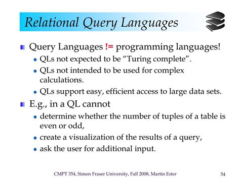 Ppt Database Systems I Relational Algebra Powerpoint Presentation Free Download Id307544