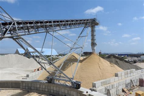 Static Radial Stacker For Bulk Goods Bulk Handling Materials