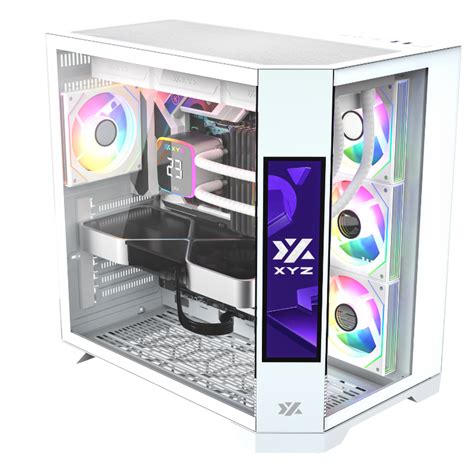 Gabinete Gamer Xyz Neutron DiseÑo Panoramico Doble Camara