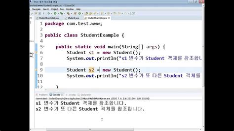 105 자바 Java 왕 기초 06java 클래스02실습 Youtube