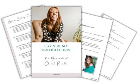 Essential Nlp Coachs Checklist