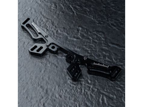 MST BK MRX Aluminium Adjustable Damper Stay Set Color Black Drifted