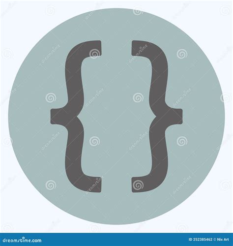 Icon Developer Options Suitable For Mobile Apps Symbol Color Mate Style Simple Design