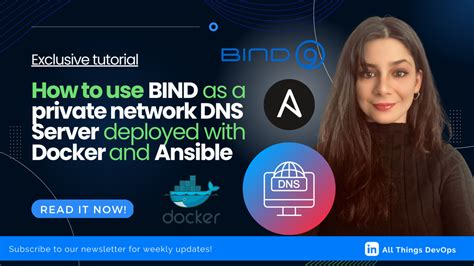 Bind As A Private Network Dns Server Deployed With Docker And Ansible