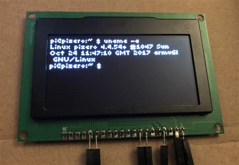 Github Satoshinmoledterm Mirror Your Linux Console Terminal Output To An Oled Display Module