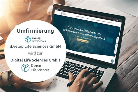 Umfirmierung D Velop Life Sciences Wird Zur Digital Life Sciences