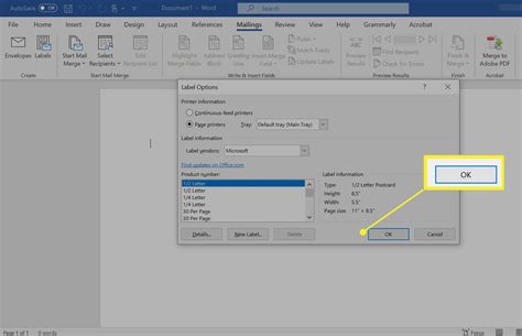 how to print labels from excel