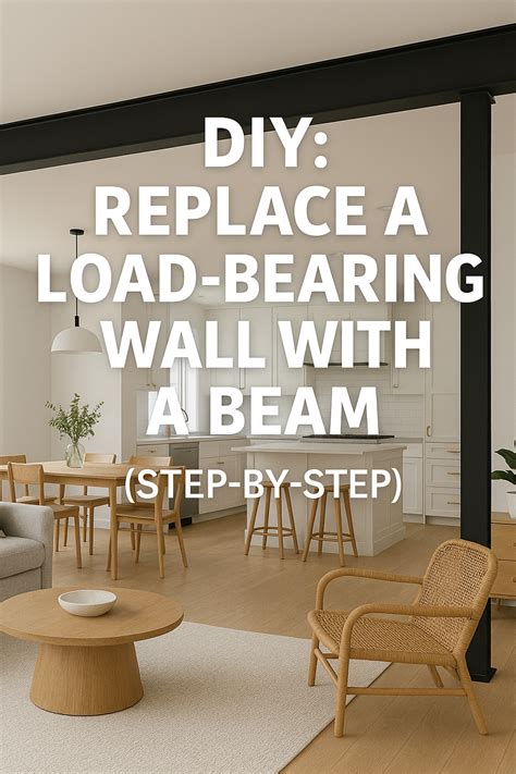 How To Replace A Load Bearing Wall With A Beam A Step By Step Guide