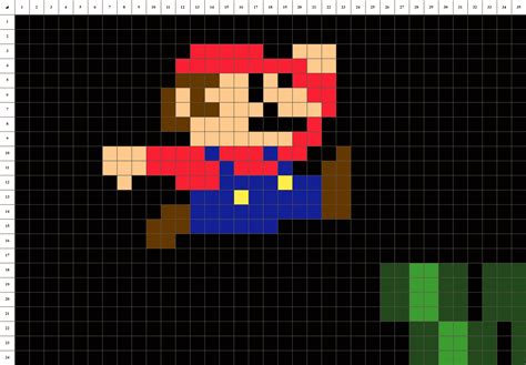 Super Mario 64 Pixel Art Consultasse