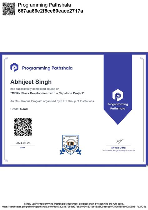 Abhijeet Singh On Linkedin Mernstack Webdevelopment Continuouslearning Programmingpathshala