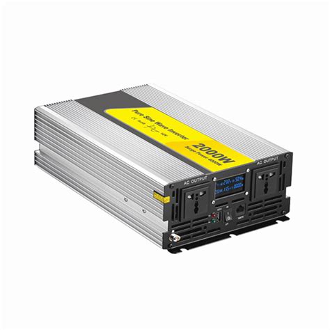 2000w Pure Sine Wave Inverter Dc 12 Volt To 240 Volt Ac