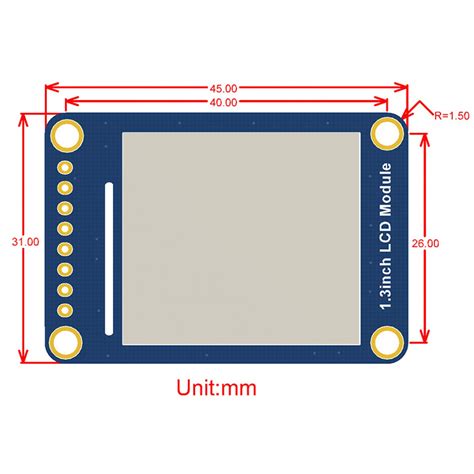 Waveshare 1 3 Inch Ips Tft Lcd Display 240 240 Pixels Spi Ws 15867