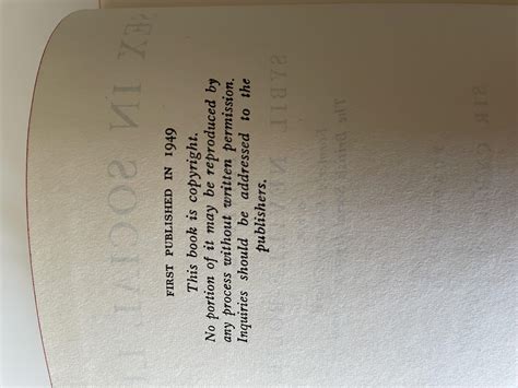 Sex In Social Life By Neville Rolfe Sybil Near Fine Hardcover 1949