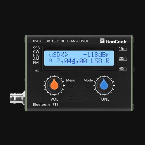 Hamgeek 5w Usdx Sdr Qrp Transceiver Qcx Ssb To Ssb 15m 20m 40m 3 Band