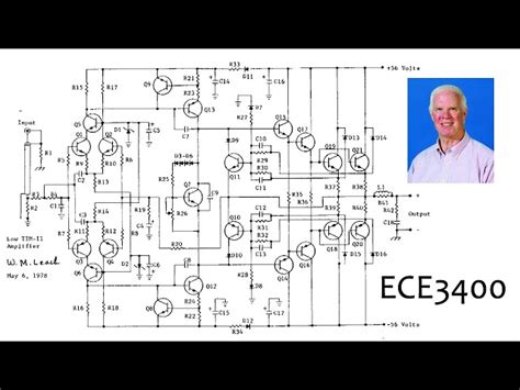 Bjt Audio Power Amplifier Design Basic Circuit A And Transfer