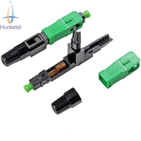 Embedded Quick Field Assembly FTTH Fiber Optic Sc APC Fast Connector Fast Connector And Quick