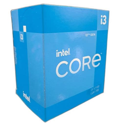 Windows 10 11 Intel Core I3 12100 Processor Model Name Number Bx8071512100 At Best Price In