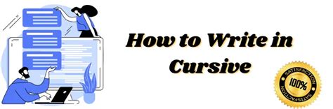 How To Write In Cursive From Being A Beginner To Pro