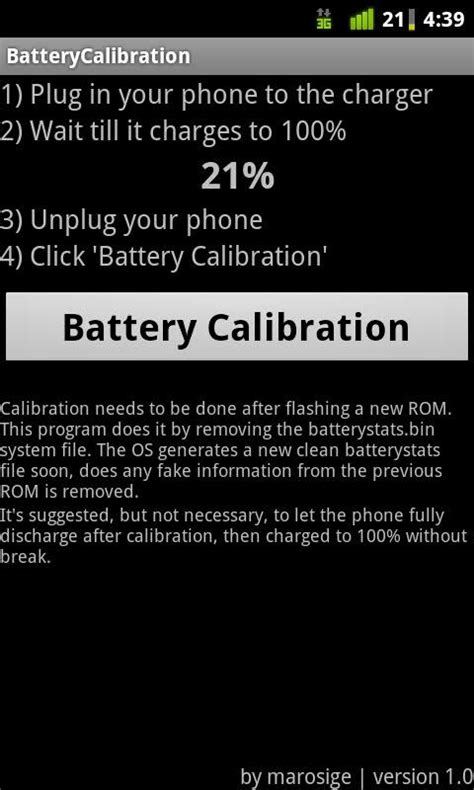 Calibrate Your Battery The Easy Way With Battery Calibration For Android