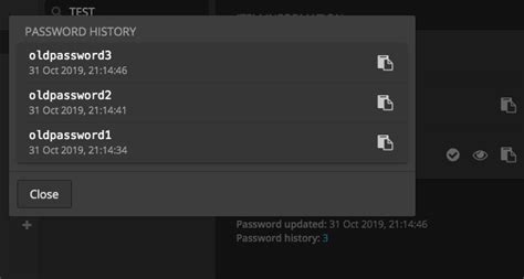 Obfuscate Hide Password History Also Enforcing Master Password