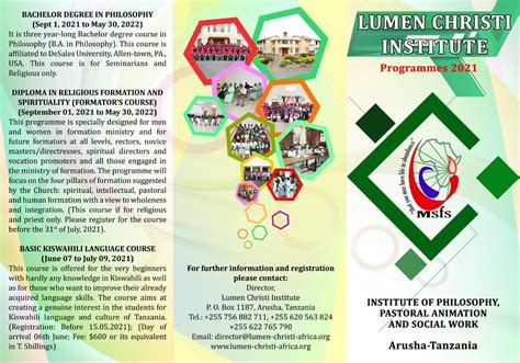 Wp Gallery Lumen Christi Institute