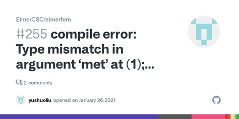 Compile Error Type Mismatch In Argument ‘met At 1 Passed Integer4 To Integer8 · Issue