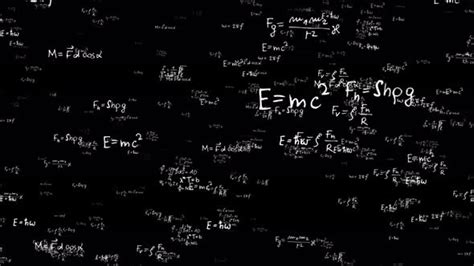Physics Equations Overlay 1 Overlays Motion Graphics Ft Math And Science Envato