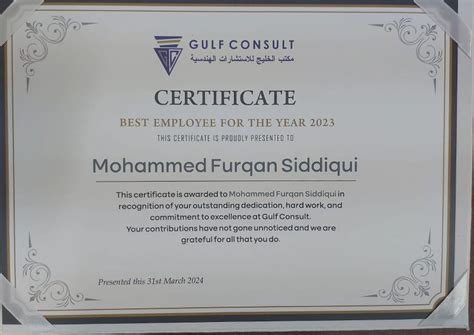 Mohammed Furqan Siddiqui Pmp® On Linkedin Learning Development Thankyou Gulfconsult