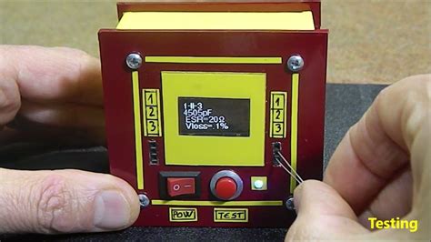 Diy Super Simple Arduino Electronic Component Tester Arduino Electronic Components Inductors