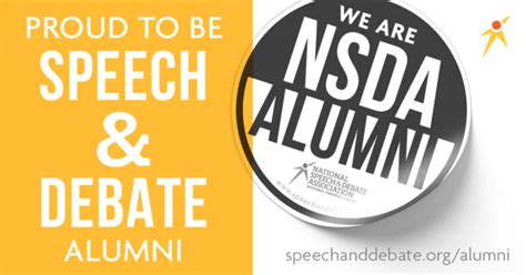 Nsda Alumni National Speech And Debate Association