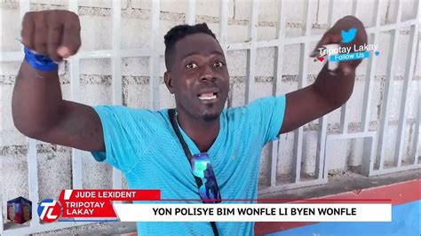 Jude Se Chofe Moto Sa Yon Polisye Bim Wonfle L Byen Wonfle Ak Baton