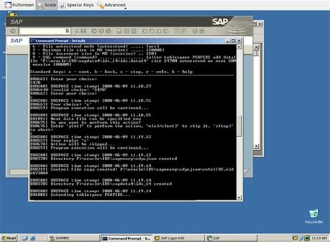Key2sap Extending Your SAP R 3 Tablespaces