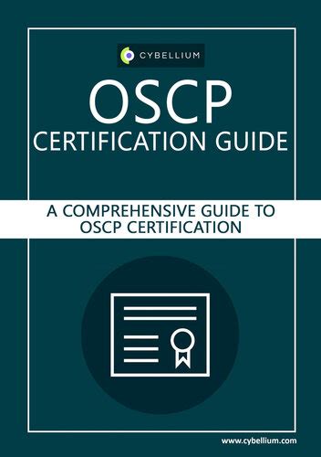 Oscp Certification Guide A Comprehensive Guide To Oscp Certification
