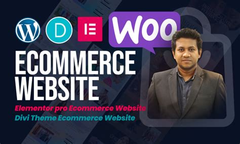 Build Wordpress Woocommerce Website Online Store By Elementor Pro Or Divi Theme By