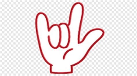 수화 Ily 표시 사랑 수화 내가 당신을 사랑합니다 애정 본문 손 Png Pngwing