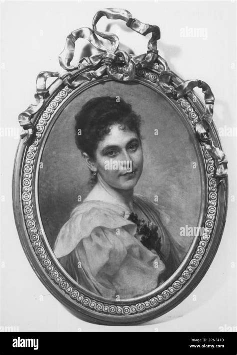 Johanna Schuler Geb Wessinger Circa 1900 By Georg Papperitz Stock