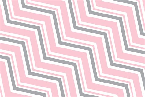 Simple Abstract Meadow Lite Pink Grey Ash Color Daigonal Line Zig Zag Pattern A Pink And White