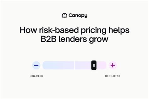 How Risk Based Pricing Helps B2b Lenders Grow Canopy