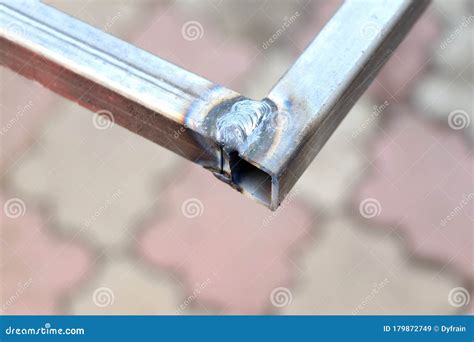 Weld Seam Metal Profile Welding Seam Welded Joint Stock Image Image Of Firmness Connection