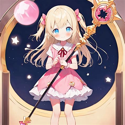 Magical Blonde Girl Aipictors